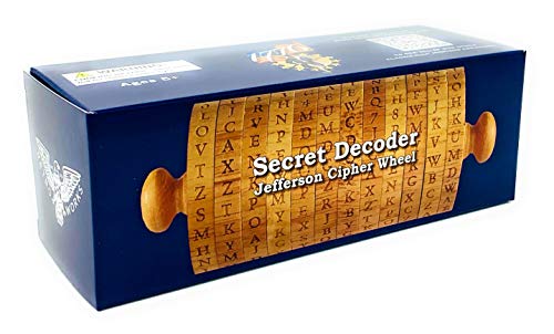 Retroworks Secret Cipher Decoder Wheel - Jefferson Wheel on Galleon ...