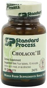 Amazon.com: Standard Process Cholacol II 90 T: Health & Personal Care