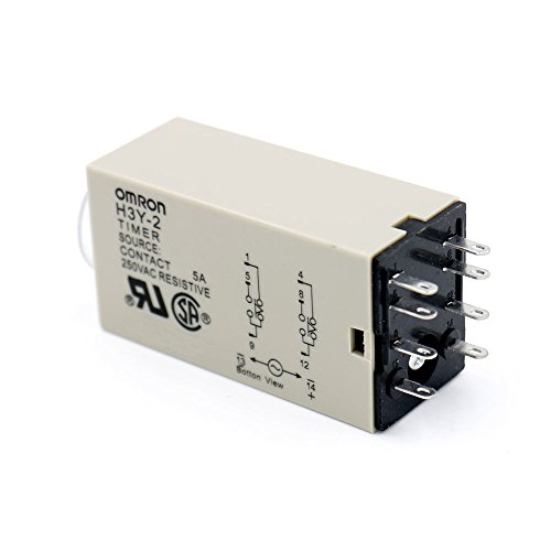 Baomain Delay Timer Relay H3Y-2 DC 12V 60 S DPDT 8P terminal - Want It All