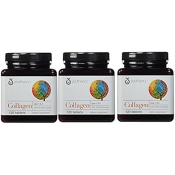 Amazon.com: Youtheory Collagen Advanced Formula Tablets - 390 ct (3 ...