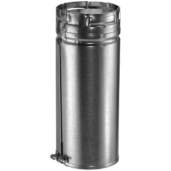 Amazon.com: Simpson Duravent Vent Pipe B-Vent Gas 4 " Id X 2 Ft ...
