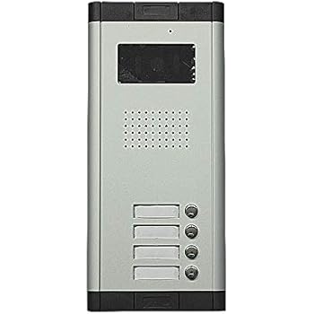 Amazon.com: Commax 4-Apartment Building Audio Intercom Set: Home ...