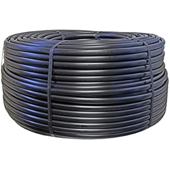Amazon.com : 1/2" Polyethylene Drip Irrigation Tubing 1000' (.600" ID x ...
