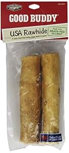 Amazon.com : Good Buddy 7 Inches Usa Rawhide Sticks, 2 Count (Pack of 3 ...