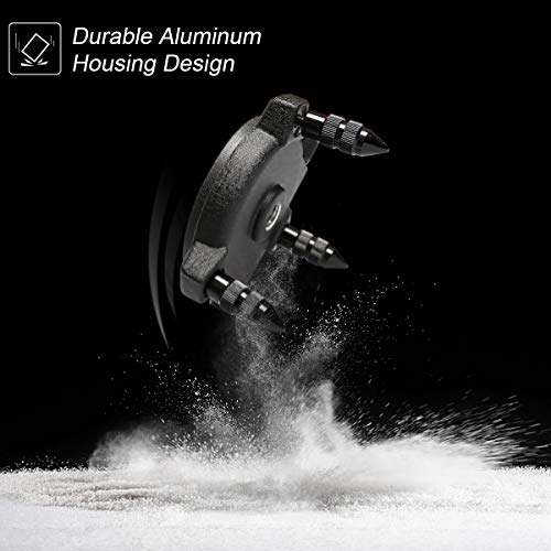 Huepar Laser Level Adapter 360 Degree Rotating Base For Line Laser Level Tripod Connector With