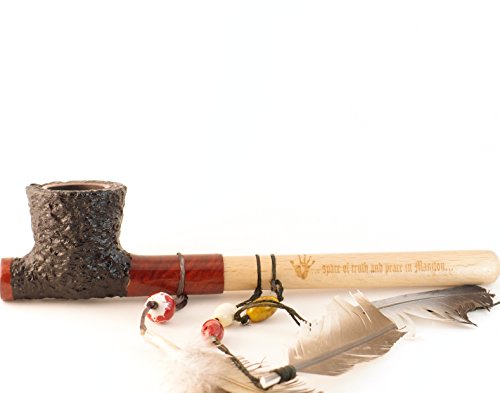 Mr. Brog Lakota Tobacco Pipe - Model No: Indian Peace Pipe Pecan ...