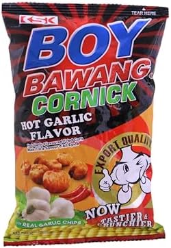 KSK Boy Bawang Cornick Hot Garlic Chips, 90 gm price in UAE | Amazon ...
