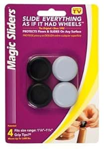Magic Sliders 04273 1-1/8" To 1-1/4" Round Self Gripping Magic Sliders ...