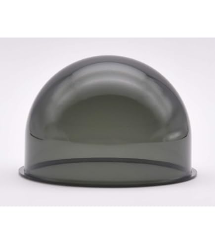 Dome Cap 3.3 Inch Diameter 85mm Smoked Color Polycarbonate Glass PC ...