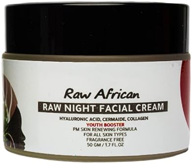 Raw African | Night Facial Cream | Youth Booster | Moisturizer ...