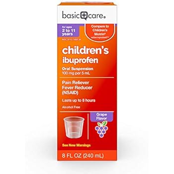 Amazon.com: GoodSense Children's Ibuprofen Chewable Tablets, 100 mg, 24 ...