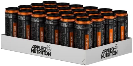 Applied Nutrition ABE Energy + Performance Cans, Orange Burst - 24 x ...