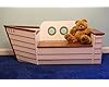 Amazon.com: Wooden boat toy chest, Toy box for storage Ship bench ...