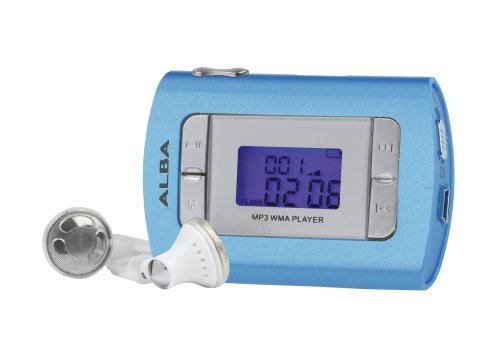 Alba MP3256GD10BLU MP3 Player with 256MB memory and SD Card Slot ...