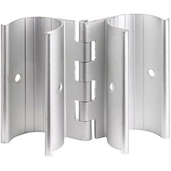 Amazon.com: Aluminum Snap-On Hinge for PVC Doors Vents or Gates (3/4 ...