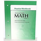 McDougal Littell Math Course 2: Practice Workbook: MCDOUGAL LITTEL ...