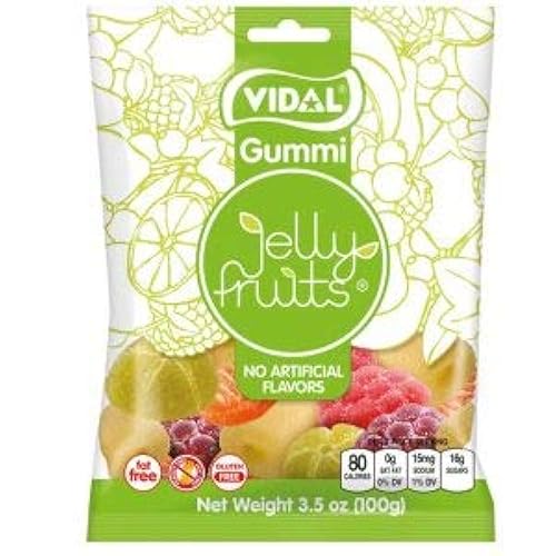 Vidal Jelly fruits Gummi Candy, 3.5 ounce Bag in Saudi Arabia | Whizz ...