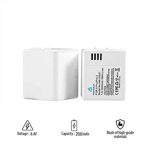Homesuit Rechargeable Battery for Arlo Pro/Pro 2, 2500mAh Replacement ...