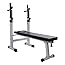 Mirafit Adjustable Folding Weight Bench with Dip Station: Amazon.co.uk ...