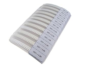 0201 SMD Resistor Kit 106 Value Total 5300 Pieces Surface mount: Amazon ...