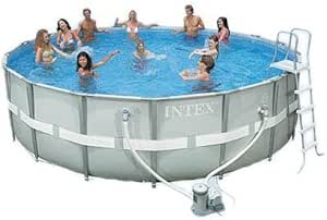 Amazon.com: Intex Ultra Frame Round Pool Set : Toys & Games