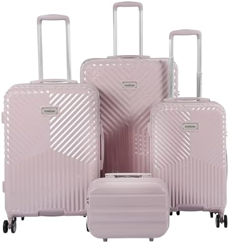 سعر BEBE Lucille Luggage Collection 4 Piece Hardside Expandable ...