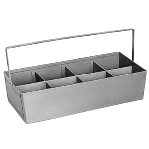 Pasco 3088 Fitting Tote Tray with 8 Dividers, 1, SS - Faucet Spouts And ...
