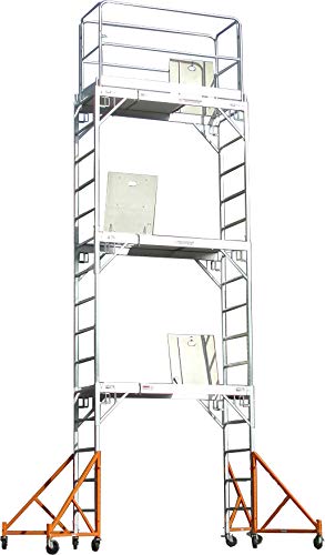 Aluminum 6 feet Multi Purpose Scaffold Rolling Tower Baker-Style Scaffold with U Lock