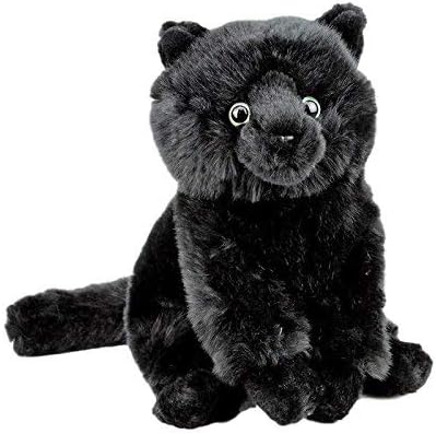 Floppy BLACK Cat Soft Cuddly Plush furry Toy 12 Inch – BigaMart