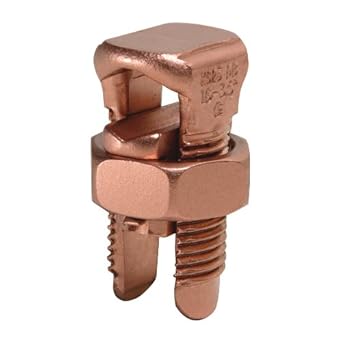Amazon.com: Burndy KS23 Servit Split-Bolt, 6 Str. - 2 Str. Copper Run ...
