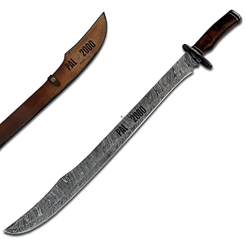 Custom Handmade Sword - Dagger Sword -Damascus Sword with Sheath ...