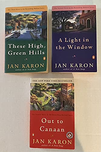 3 Jan Karon Books! 1) These Green Hills 2) A Light in the Window 3) Out ...