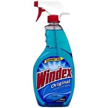 Amazon.com: Windex Johnson Wax 32 Oz Blue Trigger Spray Original 80127 ...