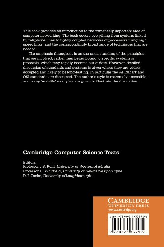 The Principles of Computer Networking (Cambridge Computer Science Texts ...