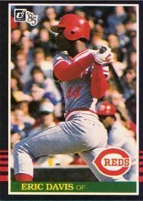 Amazon.com: 1985 Donruss Eric Davis Rookie Baseball Card #325 - Shipped ...