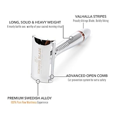 Vikings Blade The Godfather Double Edge Safety Razor | Escape Waste