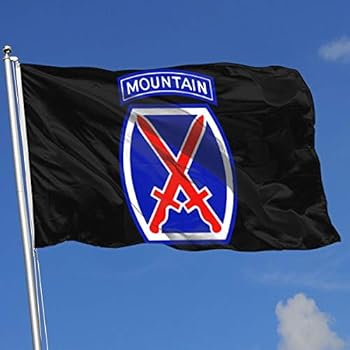 Amazon.com : RFCO 10TH Mountain Division Climb to Glory 3'x5' Polyester ...
