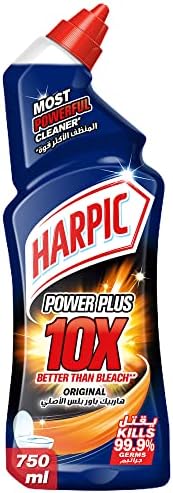 Harpic Original Power Plus 10X Most Powerful Toilet Cleaner, 750 ml price in UAE | Amazon UAE ...