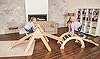 Woodandhearts Set of 5 Pikler Triangle for Kids Toddlers Rock with 3 ...