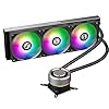 LIAN LI GALAHAD AIO Cooler 360mm Radiator Liquid CPU Cooler RGB All-In ...