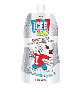 Amazon.com : Icee Slush Pouches Case, Cherry Frost, 24 Count : Grocery ...