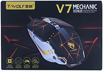 MOUSE T-WOLF MODEL:V7 GAMING MOUSE/ 7PROGRAMMABLE KEY/RGB LED LIGHT ...