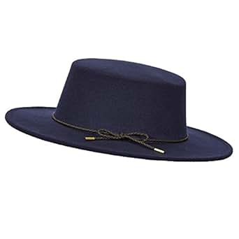 Hipster Preacher Tiller Felt Hat (Navy) at Amazon Men’s Clothing store: