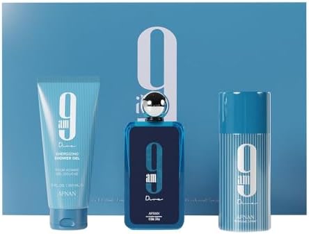 سعر Afnan 9 Am Dive Perfume Gift Set – Eau De Parfum (100ml), Shower ...