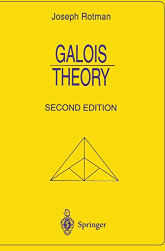 Galois Theory (Universitext) 2nd Edition by Joseph Rotman (PDF) | sci ...
