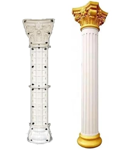 Fiber-Reinforced Roman Column Concrete Mold, Square