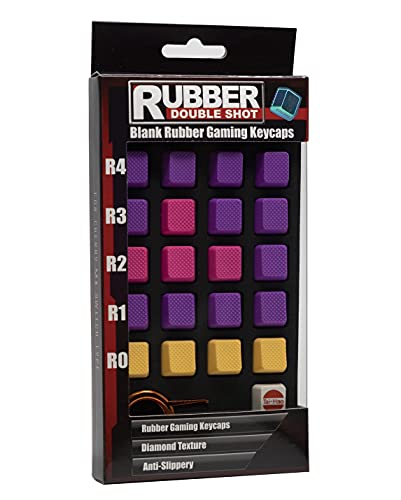 Tai-Hao Blank Rubber Gaming Keycaps : Blank No.4 Compatible with All MX ...