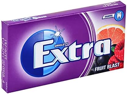 Wrigley's Extra Raspberry Blackberry and Grape Sugar Free Chewing Gum ...