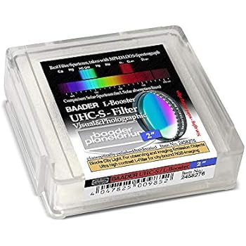 Amazon.com : Baader Planetarium UHC-S Nebula Filter - 2" FUHC-2 ...