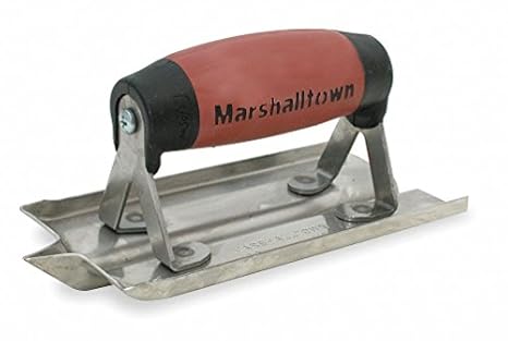 Concrete Groover, 6x3, 1/2x1/2 in Groove: Masonry Hand Trowels: Amazon ...